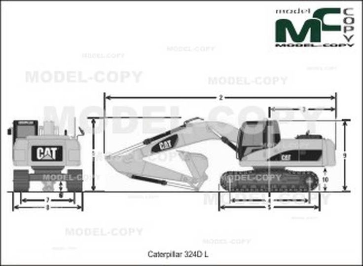 Cat 324 технические характеристики: Характеристики Caterpillar 324D L ...